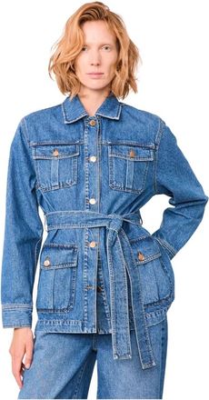 Officine G&eacute;n&eacute;rale Femme, Vestes, Bleu, Taille: 38 FR Vestes