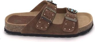 Taji Femme, Chaussures, Brun, Taille: 39 EU Buckle Slider