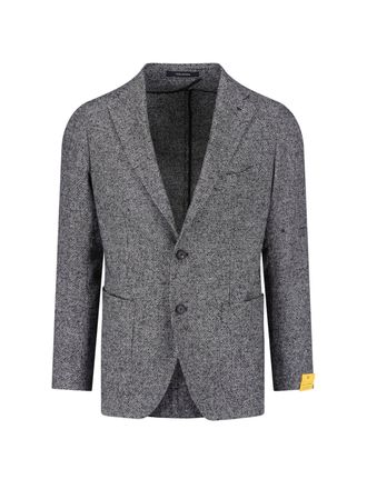 Tagliatore Single-Breasted Blazer In Wool Blend