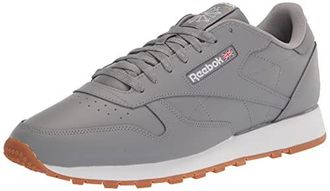 Reebok Mixte Cuir Classique Basket, Unisexe Adulte, Gomme Blanche Grise Pure Reefresh, 45 EU