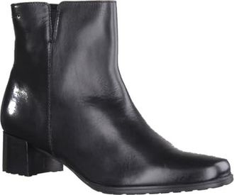 Sioux Fendrina Noir - Bottines non doubl&eacute;es - Chaussures pour femme - Bottines tendance - Noir - Cuir (foula) - Hauteur du talon : 30 mm, Noir, 37.5 EU