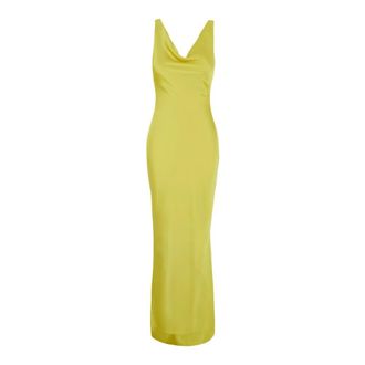 Norma Kamali Maria Gown - - Dresses - Damen - Gelb - M