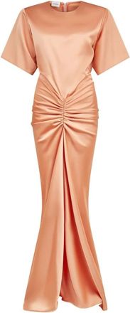 Andamane Femme, Robes, Orange, Taille: 38 FR Iris Maxi Dress
