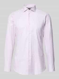 HUGO BOSS Slim Fit Businesshemd aus Baumwoll-Mix Modell H-HANK-SP-B1-C1-261