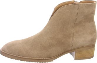 Gabor Blockabsatz-Stiefelette - - Shoes - Damen - Beige - 41 1/2 EU