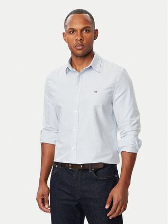 Tommy Jeans Hemd DM0DM23513 Hellblau Regular Fit