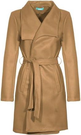 Malito more than fashion malito Femme Trenchcoat chic Manteau d´Hiver Veste Automne 15142 (camel, XXL)