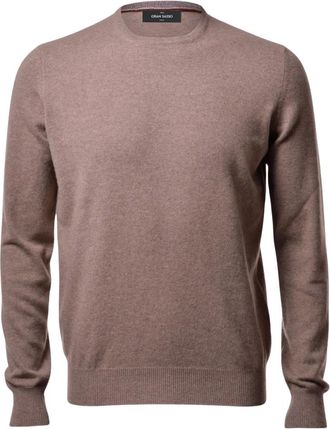 Gran Sasso Pull Paricollo - Homme - Pulls - Beige - Taille: XL