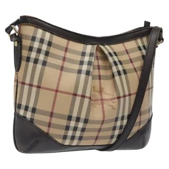 Burberry Pre-owned Cuir sacs-ports-paule - Femme - Pre-owned - Beige - Taille: ONE Size