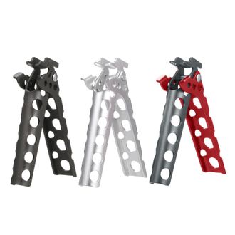 Walmeck Topfheber aus Aluminium, Langlebiges Outdoor-Kochger&auml;t f&uuml;r Camping, Leichter Handschutz (Schwarz)