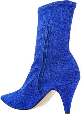 Giampaolo Viozzi Femme, Chaussures, Bleu, Taille: 37 1/2 EU Bottines Stretch GlitterStripe