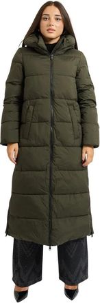 Ecoalf Ecoalf, Femme, Manteaux, Vert, Taille: 38 FR Aranda Long Coat