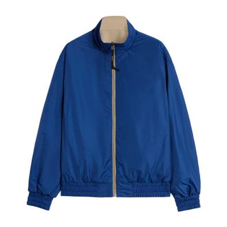Aspesi Homme, Vestes, Bleu, Taille: L Veste R&eacute;versible en Twill de Coton