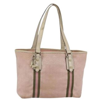 Gucci Pre-owned Vintage Tote Bag - - Pre-owned - Damen - Rosa - ONE SIZE