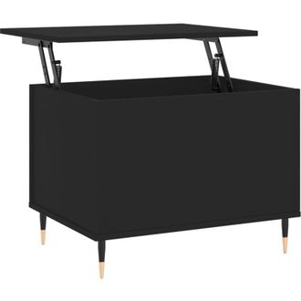 vidaXL Couchtisch Schwarz 60x44,5x45 cm Holzwerkstoff Vidaxl