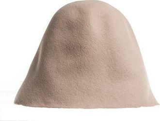 Generic C&ocirc;nes en feutre de laine pour chapellerie et capuche - Beige - Taille Unique