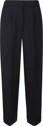 Max Mara Femme, Pantalons, Bleu, Taille: 38 FR Pantalons