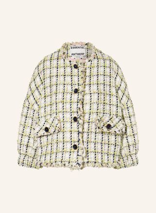 Essentiel Kastenjacke Jayden Mit 3/4-Arm gruen