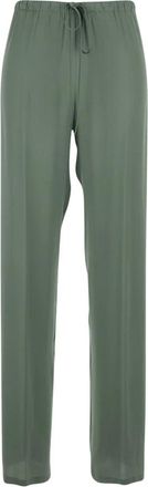 Semicouture Femme, Pantalons, Vert, Taille: 40 FR Johnny Pantalons