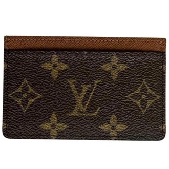 Louis Vuitton Pre-owned Vintage Monogram Kartenetui - - Pre-owned - Damen - Braun - ONE SIZE