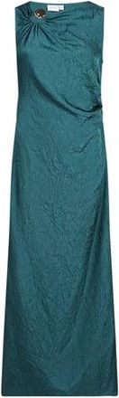 Vila Robe longue froiss&eacute;e col asym&eacute;trique