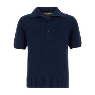 Dolce & Gabbana Homme, Tops, Bleu, Taille: L Polo