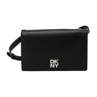 DKNY Dkny - Grand portefeuille &agrave; rabat - Femme - Sacs - Noir - Taille: ONE Size