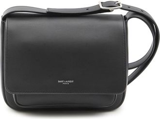 Saint Laurent Small Leather Messenger Bag