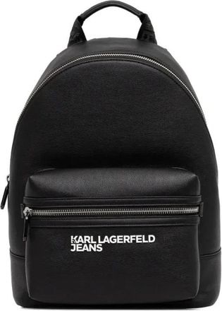 Karl Lagerfeld Rucks&auml;cke - Structured Black Backpack With Adjustable Straps A - Gr. unisize - in Schwarz - f&uuml;r Damen