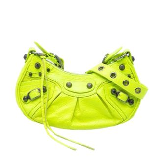 Balenciaga Pre-owned Le Cagole XS - Femme - Pre-owned - Jaune - Taille: ONE Size