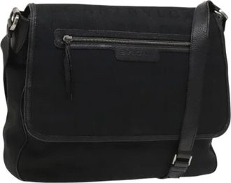 Bulgari Pre-owned Toile sacs-ports-paule - Femme - Pre-owned - Noir - Taille: ONE Size