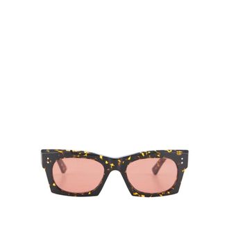 Retro Superfuture Edku Maculato Sonnenbrille Braun Acetat - - Accessories - Herren - Braun - 52 MM