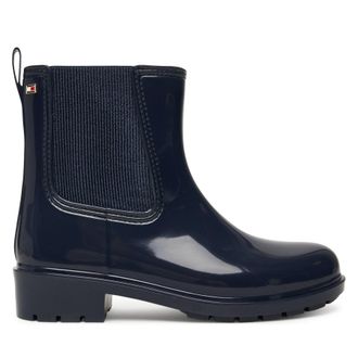 Tommy Hilfiger Gummistiefel Tommy Hilfiger Flag Hardware FW0FW08966 Dunkelblau