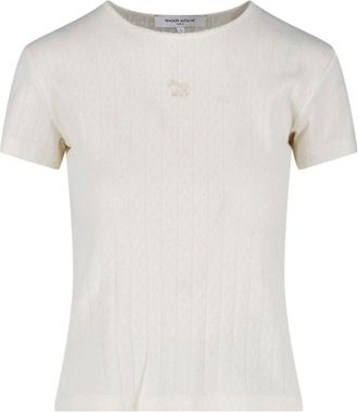 Maison Kitsun&eacute; T-Shirt Textured