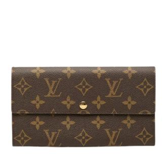 Louis Vuitton Pre-owned Long Wallet - Femme - Pre-owned - Brun - Taille: ONE Size