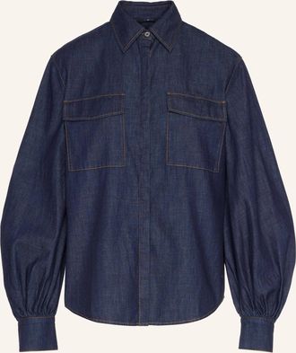 7 For All Mankind Denim L/S Regular Shirt blau