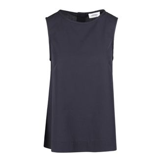 ottod'Ame Femme, Tops, Noir, Taille: 36 FR Haut Popeline Boutonn&eacute; au Dos