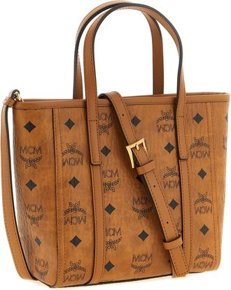 MCM Toni Top Handle Bag - Tan