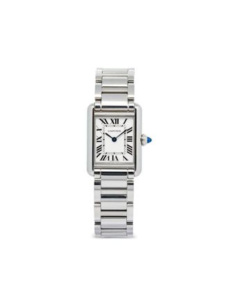 Cartier montre Tank Must 22 mm pre-owned - Blanc