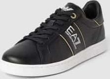 Emporio Armani Sneaker mit Label-Details Modell SNEAKER ACTION LEATHER