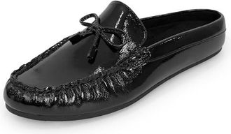 Aerosoles Jonquille pour femme, Similicuir verni noir froiss&eacute;, 41 EU