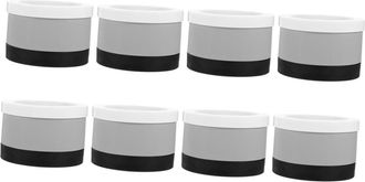 Angoily 8 Stck Teiliges Möbelbeine erhöhungspad Hohe rutschfeste Kunststoff füße für Sofa Stuhl Tisch und Waschmaschine Langlebige Möbelunterlagen zum Schutz 