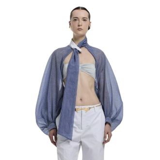 Vivetta Vivetta, Damen, Blusen & Hemden, Blau, MGr&ouml;&szlig;e
