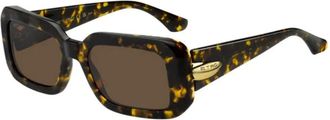 Etro Femme, Accessoires, Brun, Taille: 53 MM Lunettes de soleil rectangulaires