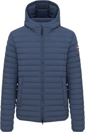 Colmar Leichte Daunenjacke mit Kapuze - - Sport - Herren - Blau - 3XL