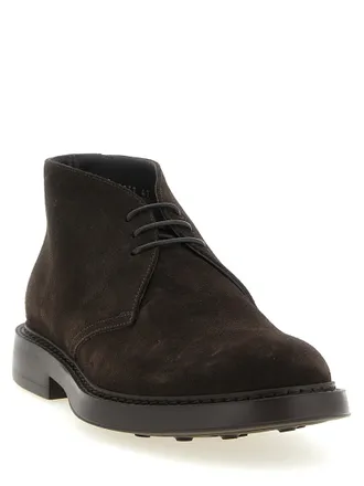Doucal's Suede Chukka Boot - Black
