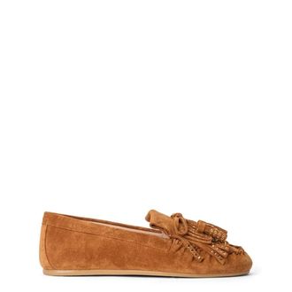 Stuart Weitzman Mocassins Barry - Femme - Chaussures - Brun - Taille: 38 1/2 EU