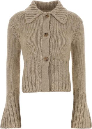 Khaite Tansy Cardigan - - Knitwear - Damen - Beige - XS