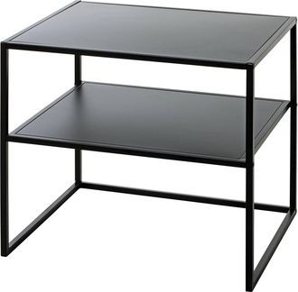 Loftscape home24 Beistelltisch Alderbury 45cm Schwarz