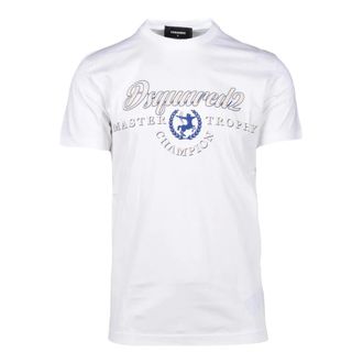 Dsquared2 Herren, Oberteile, Wei&szlig;, XSGr&ouml;&szlig;e